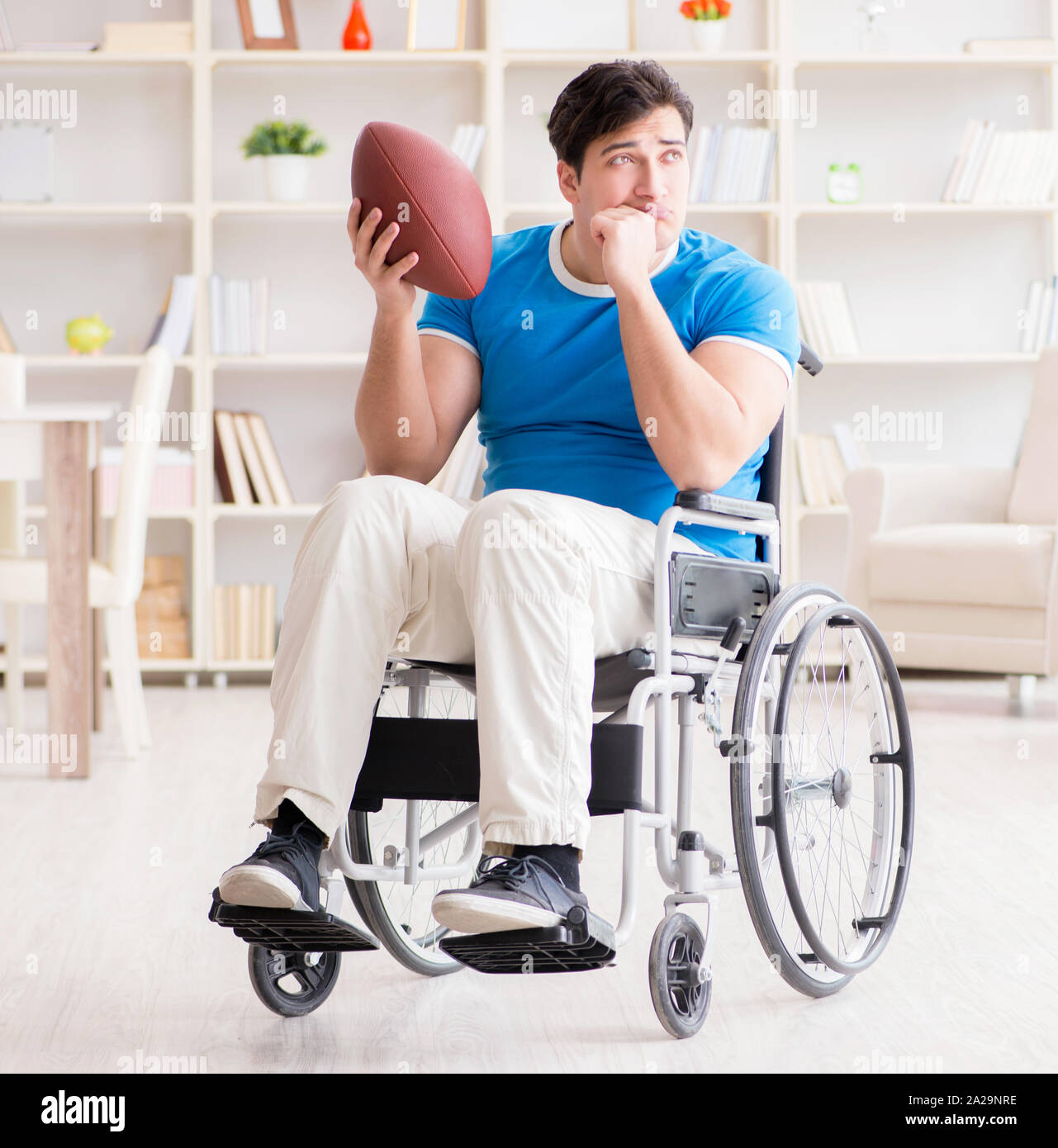 Sport football action disability hi-res stock photography and images ...