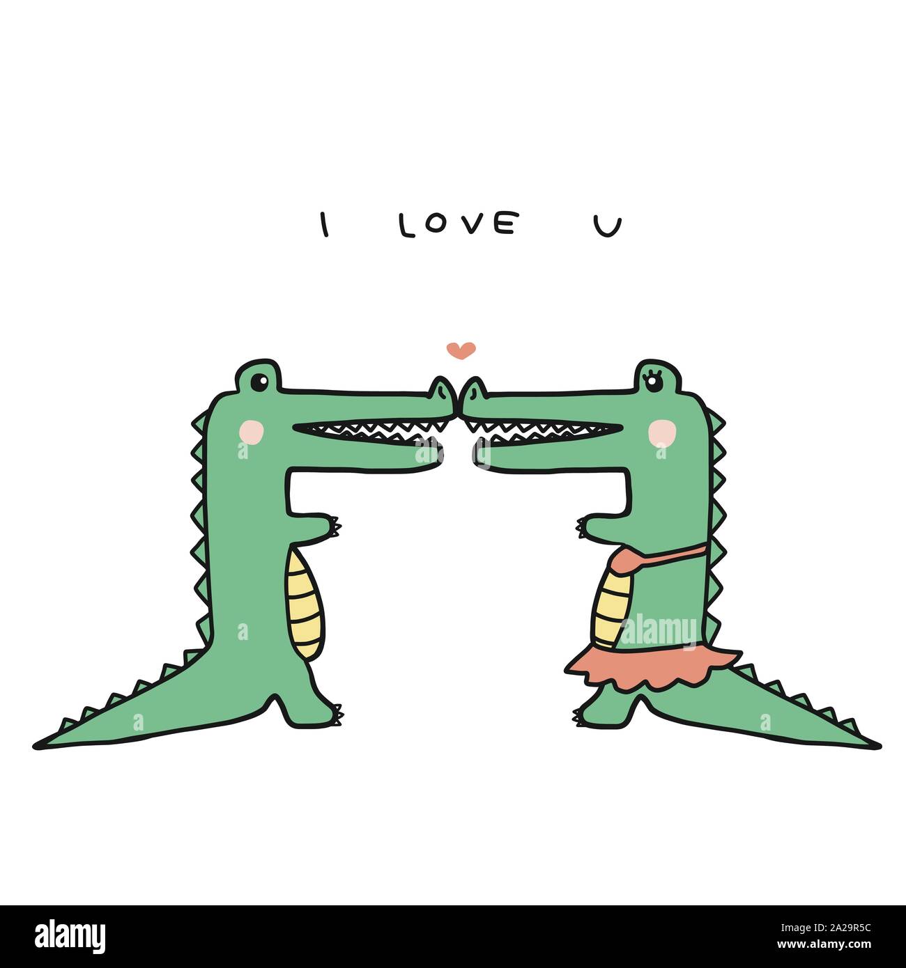 Cartoon Crocodile High Resolution Stock Photography and Images - Alamy