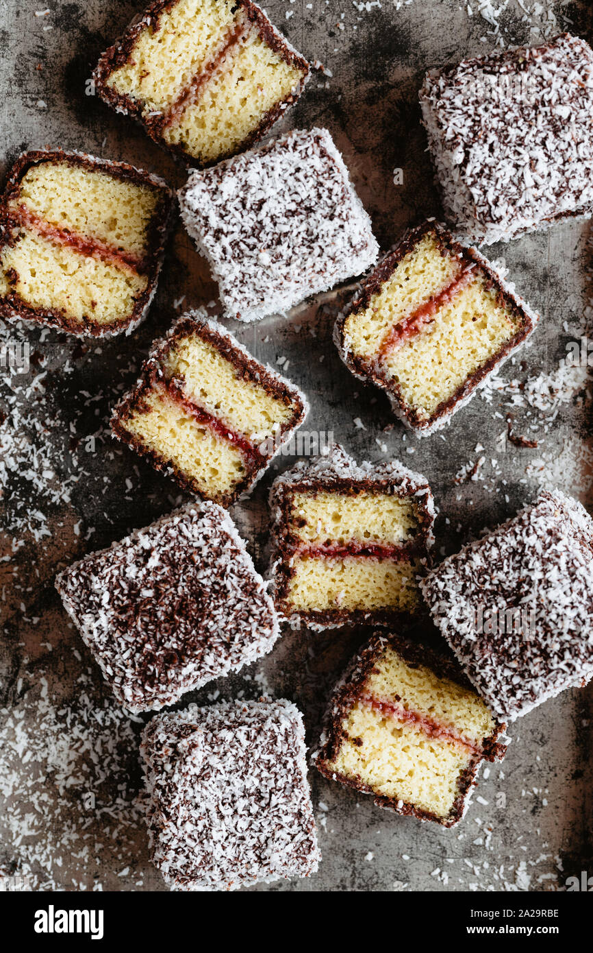Lamingtons High Resolution Stock Photography and Images - Alamy