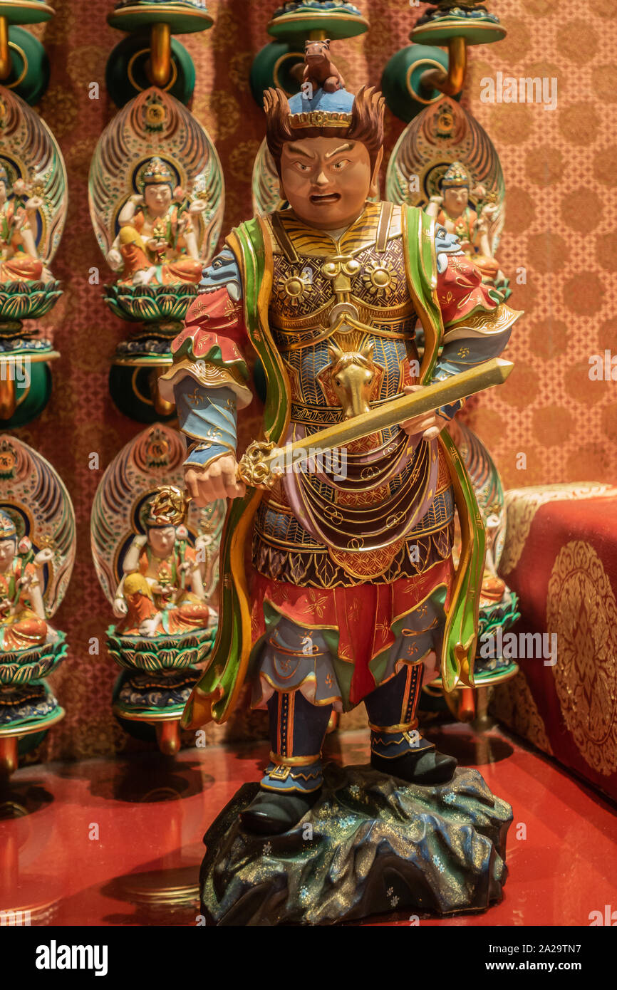 Singapore - March 22, 2019: Buddha Tooth Relic Temple in Chinatown ...