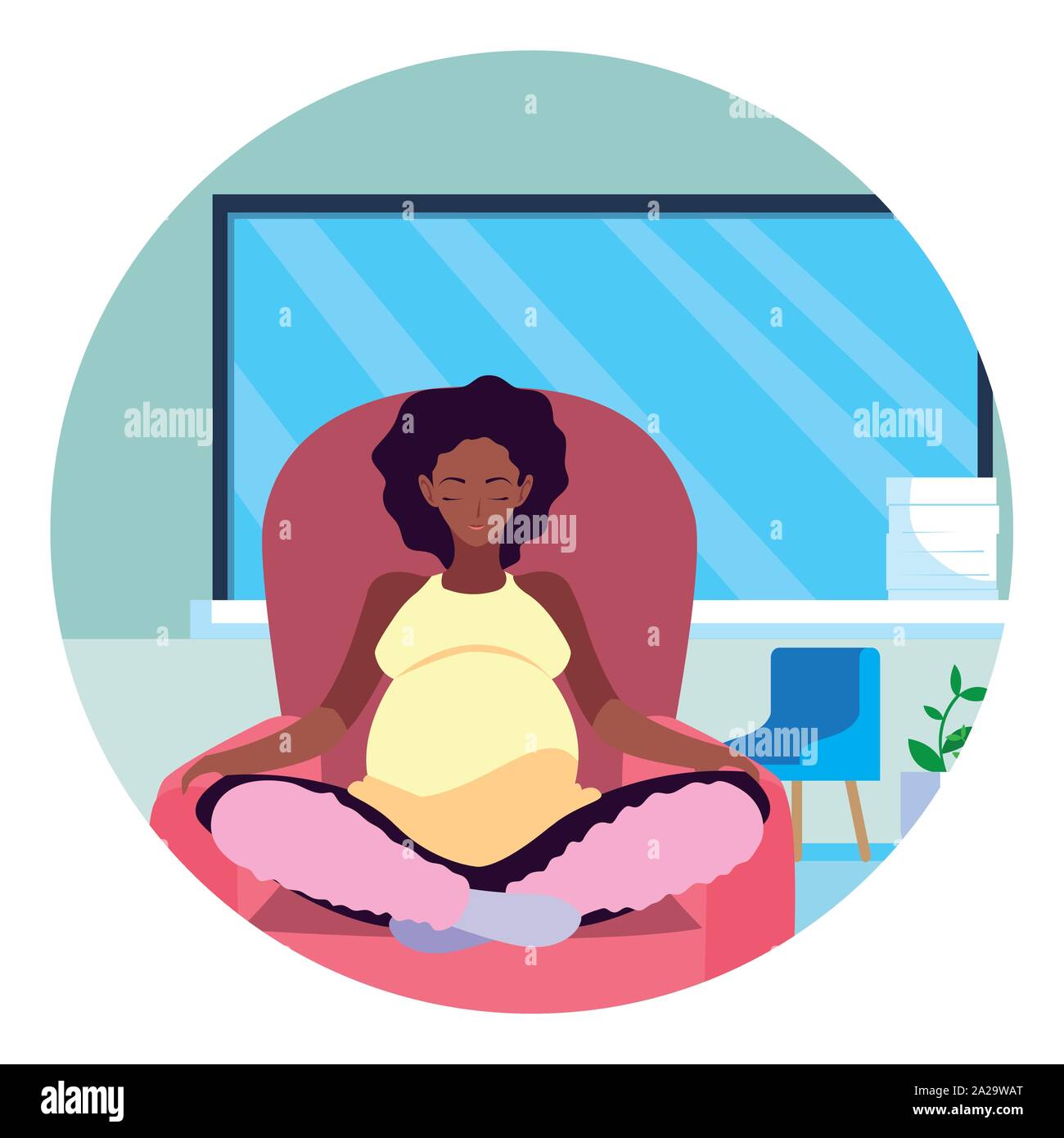 Pregnant woman design, Mother family love pregnancy maternity expecting ...