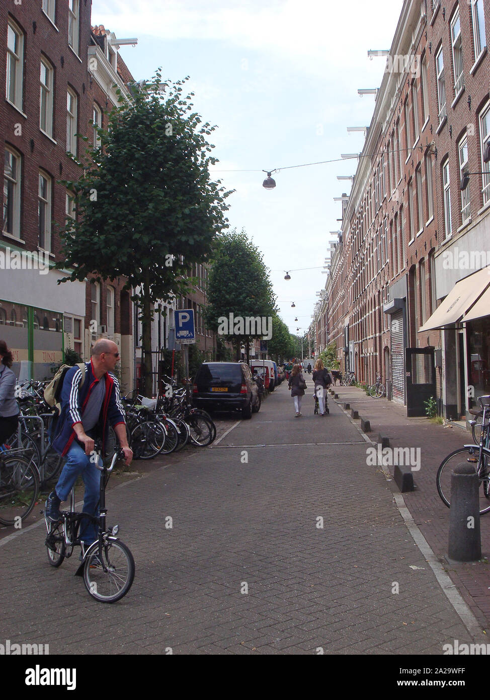 Old Amsterdam vintage city scape euro trip Stock Photo - Alamy