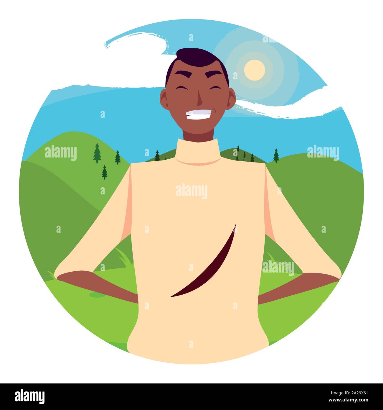 Avatar of a man design, Boy male person people human social media and ...