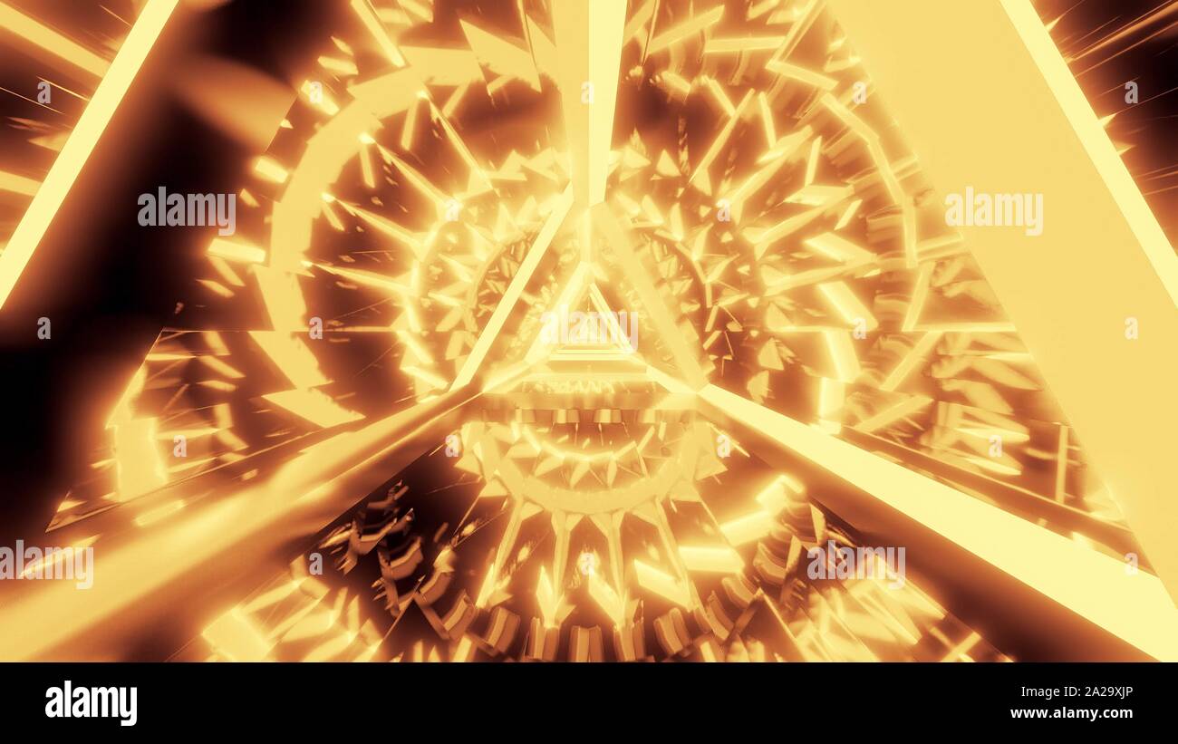 abstract wireframe triangle design 3d illustration wallpaper background ...