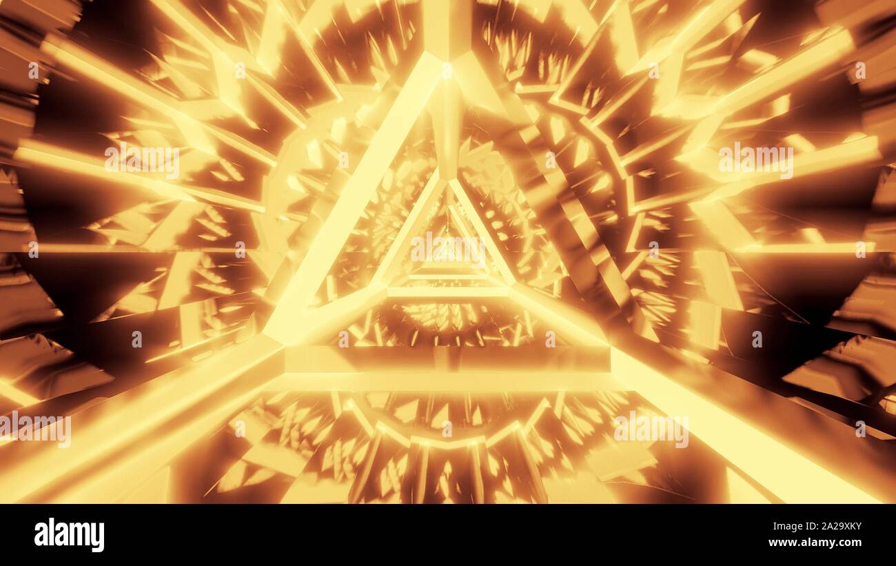 abstract wireframe triangle design 3d illustration wallpaper background ...