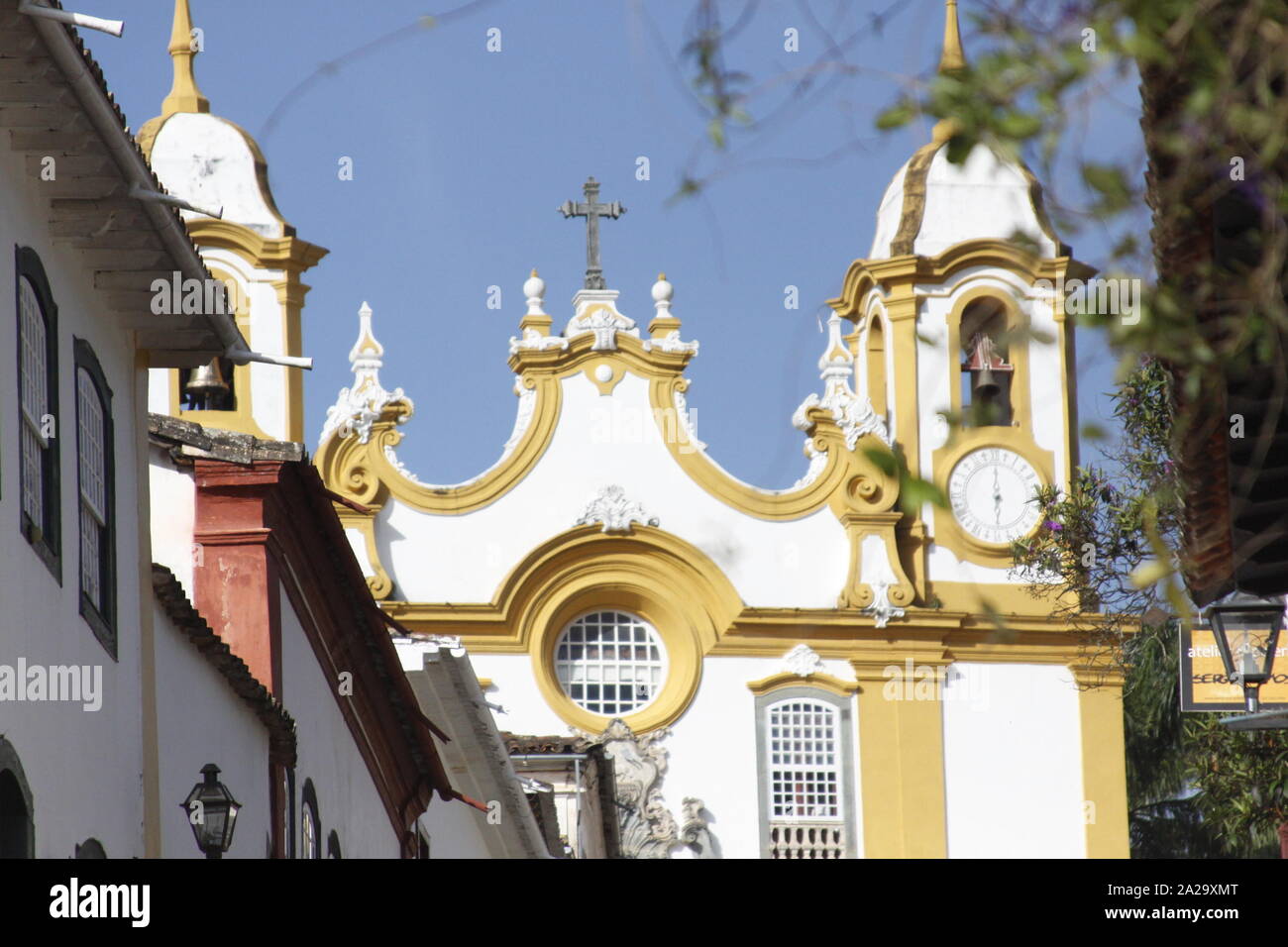 Cidade de Tiradentes Minas Gerais Brasil, é uma cidade histórica ...