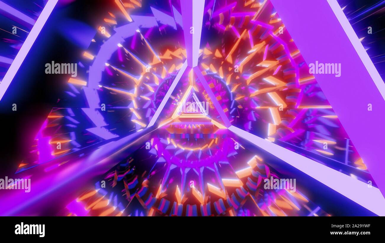 abstract wireframe triangle design 3d illustration wallpaper background ...