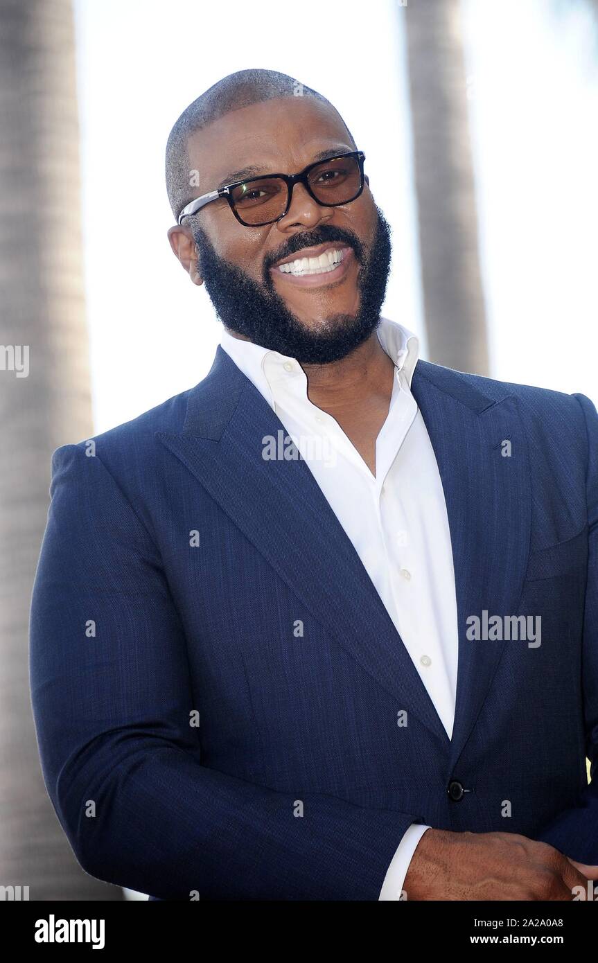 Los Angeles, CA. 1st Oct, 2019. Tyler Perry at the induction ceremony ...