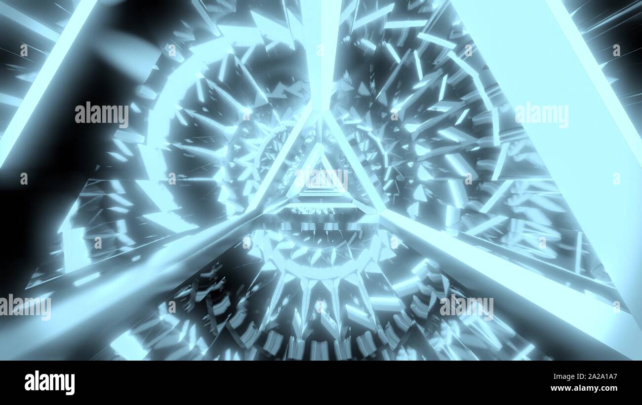 abstract wireframe triangle design 3d illustration wallpaper background ...