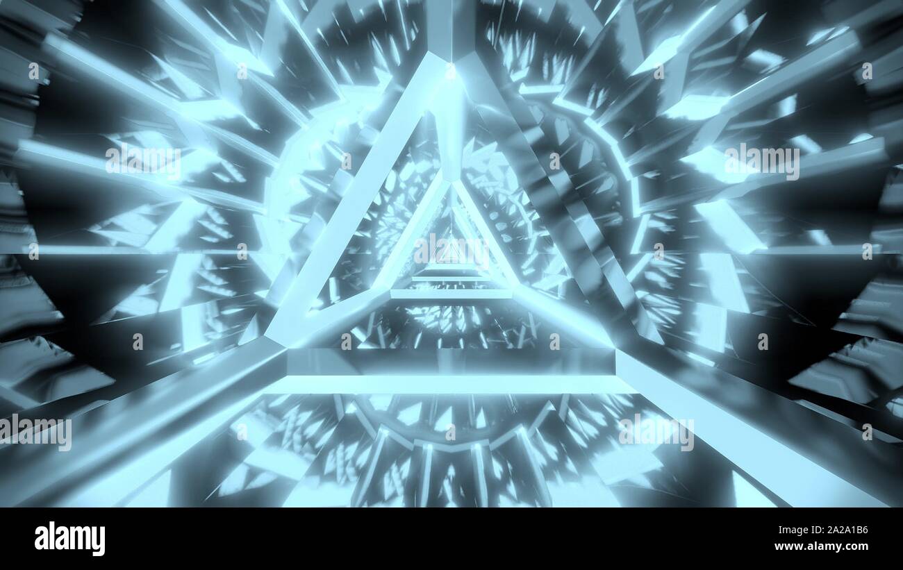 abstract wireframe triangle design 3d illustration wallpaper background ...