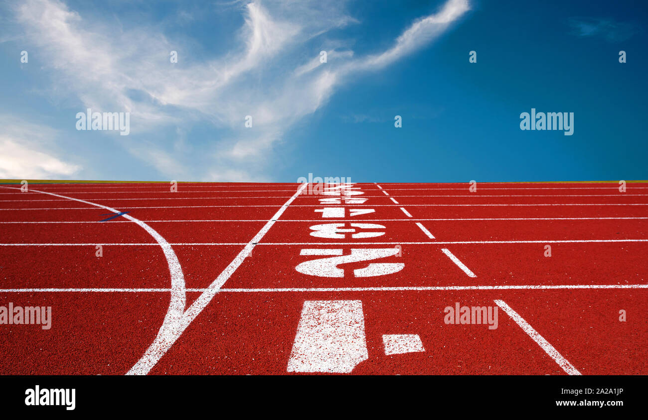 Running track for the athletes background, Athlete Track or Running ...
