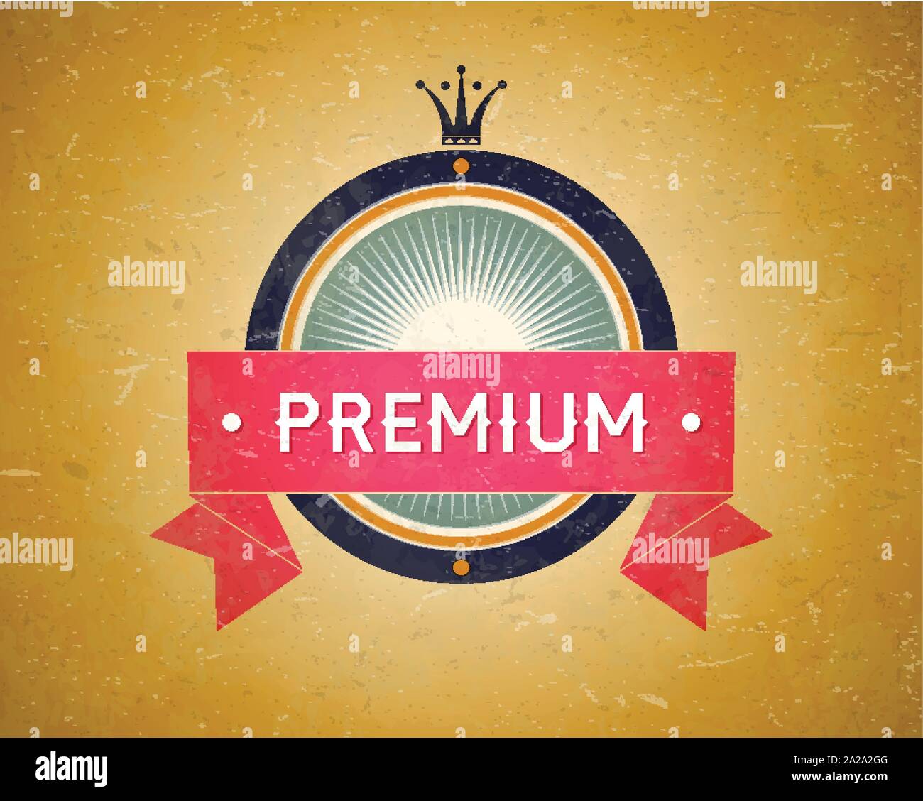 Colorful vintage premium label Stock Vector Image & Art - Alamy