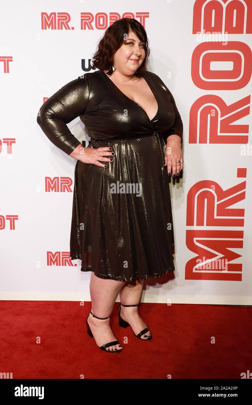 New York, NY, USA. 1st Oct, 2019. Ashlie Atkinson at arrivals for MR ...
