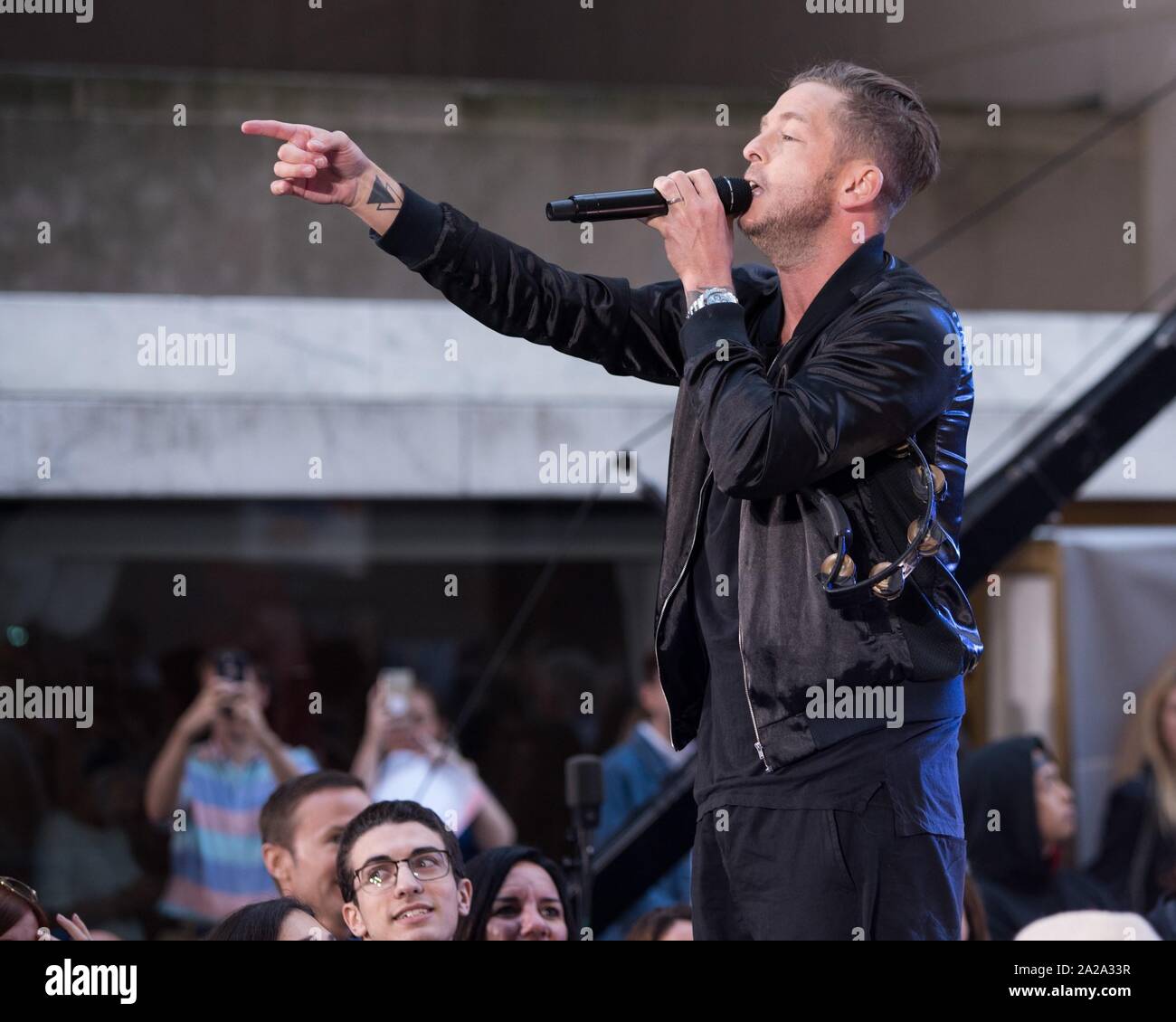 New York, NY, USA. 1st Oct, 2019. Ryan Tedder on stage for One Republic ...