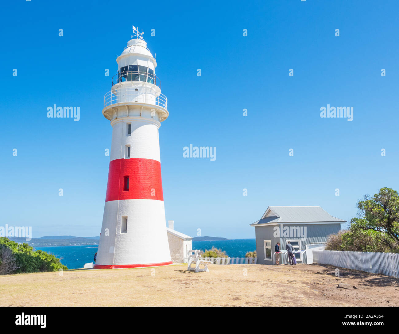 Low Head Lighthouse is in Low Head, Tasmania, just north of George Town ...
