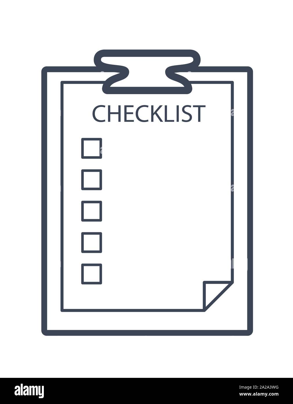 Checklist icon. Checkboxes plan organizer. Vector illustartion Stock ... Checklist icon. Checkboxes plan organizer. Vector illustartion Stock ...