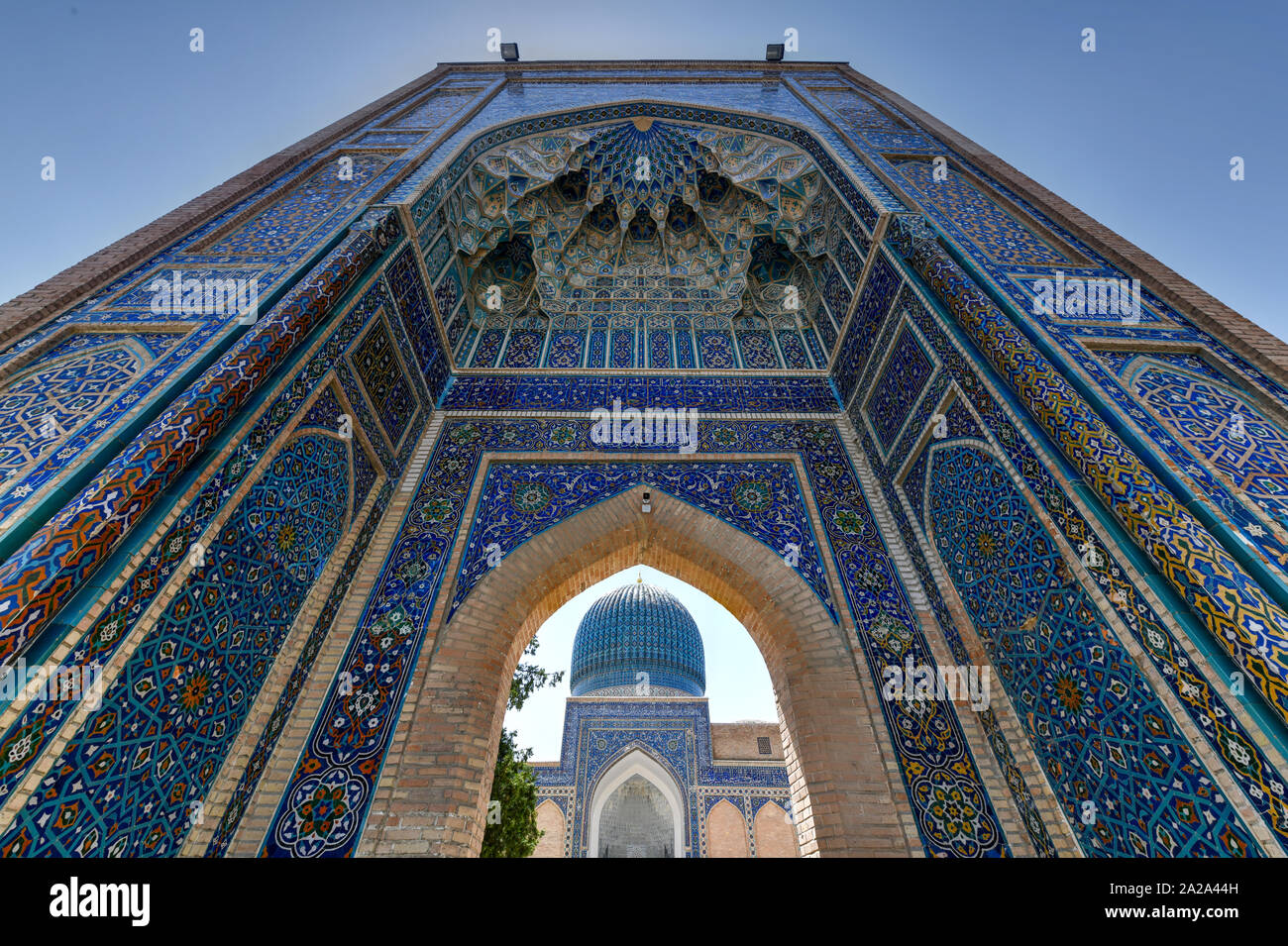 Gur-Emir Mausoleum of Tamerlane (Amir Timur) and his family in ...