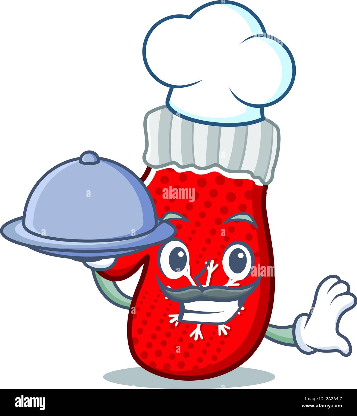 Vintage chef christmas Stock Vector Images - Alamy