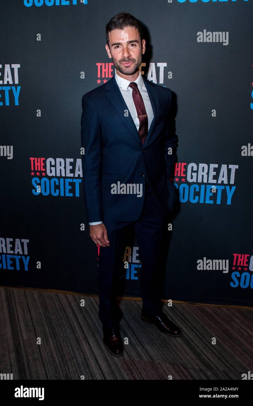 New York, NY, USA. 1st Oct, 2019. Adam Kantor at arrivals for THE GREAT ...