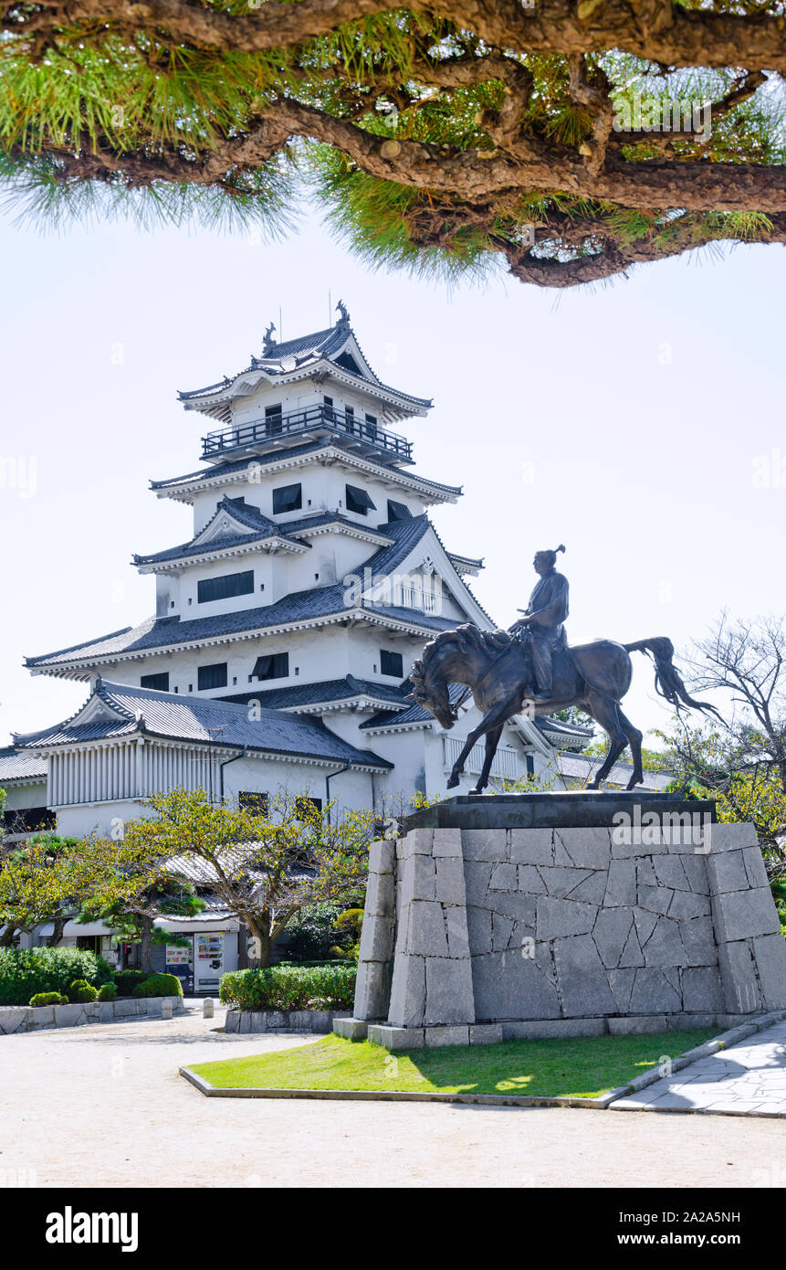 Imabari Castle at Ehime, Shikoku, Japan Stock Photo - Alamy