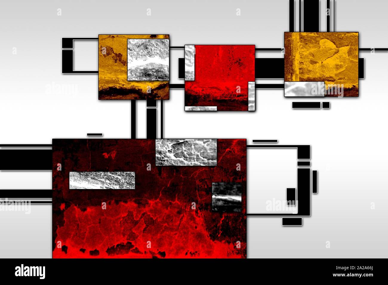 Abstract color design art illustration Stock Photo - Alamy