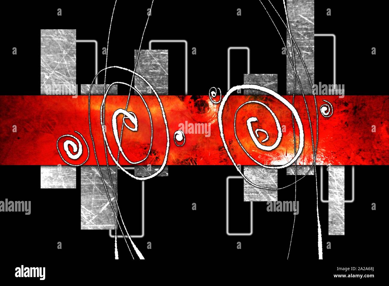 Abstract color design art illustration Stock Photo - Alamy