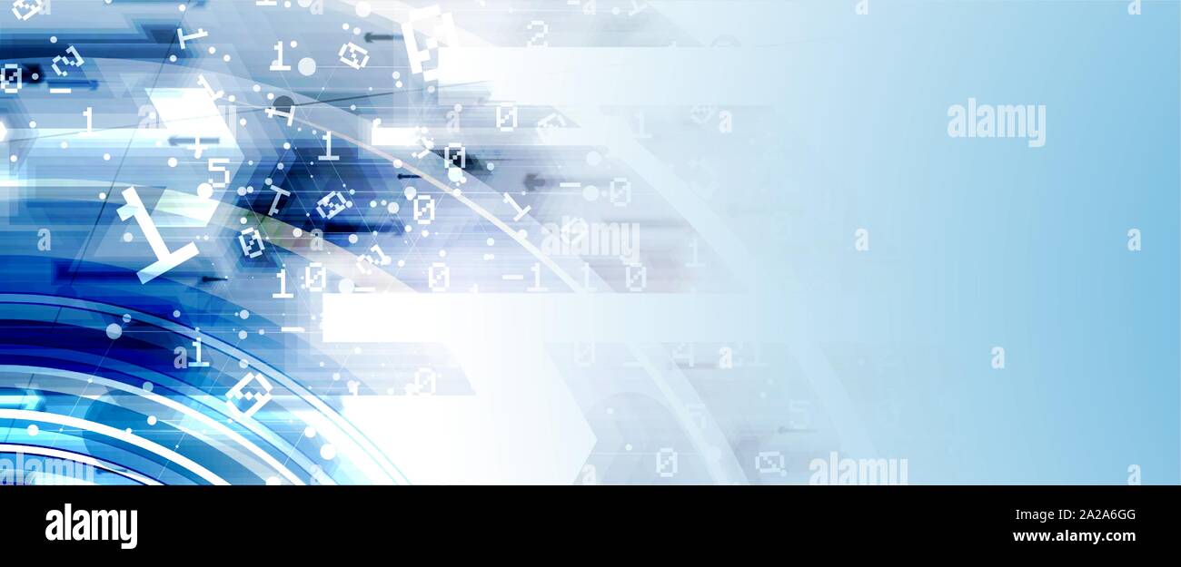 Technology innovation background, idea of global business solution ...