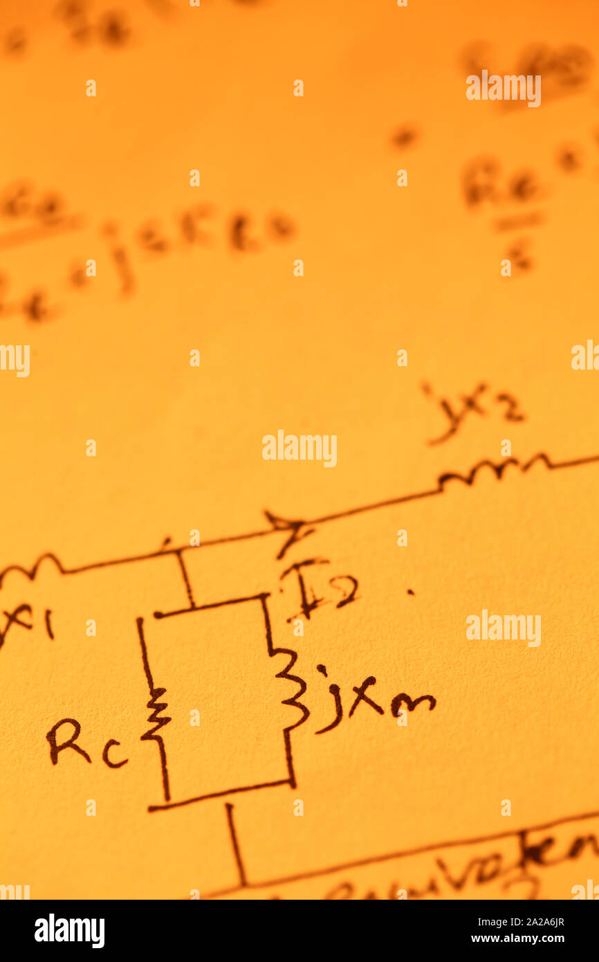 Mathematical document hi-res stock photography and images - Alamy