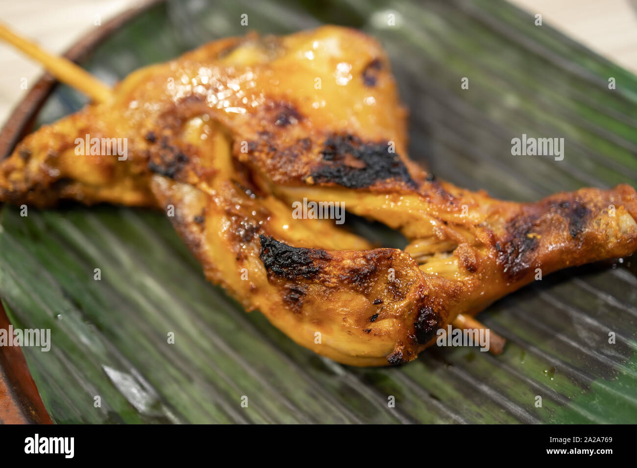 Filipino popular food - Bacolod chicken Pecho, Philippines Stock Photo ...