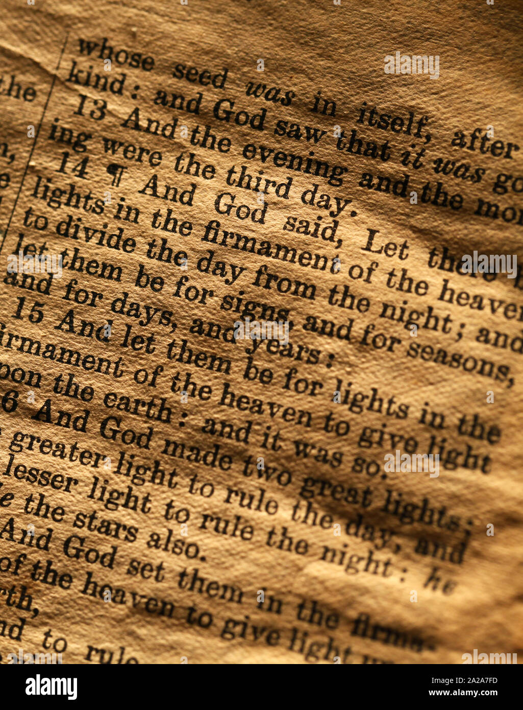 Close up of Holy bible Stock Photo - Alamy