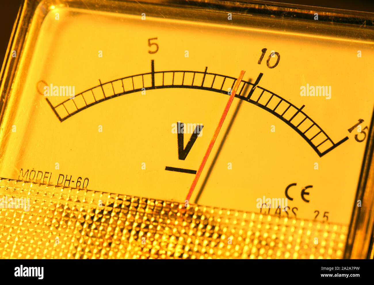 Close up of an Electric meter Stock Photo - Alamy