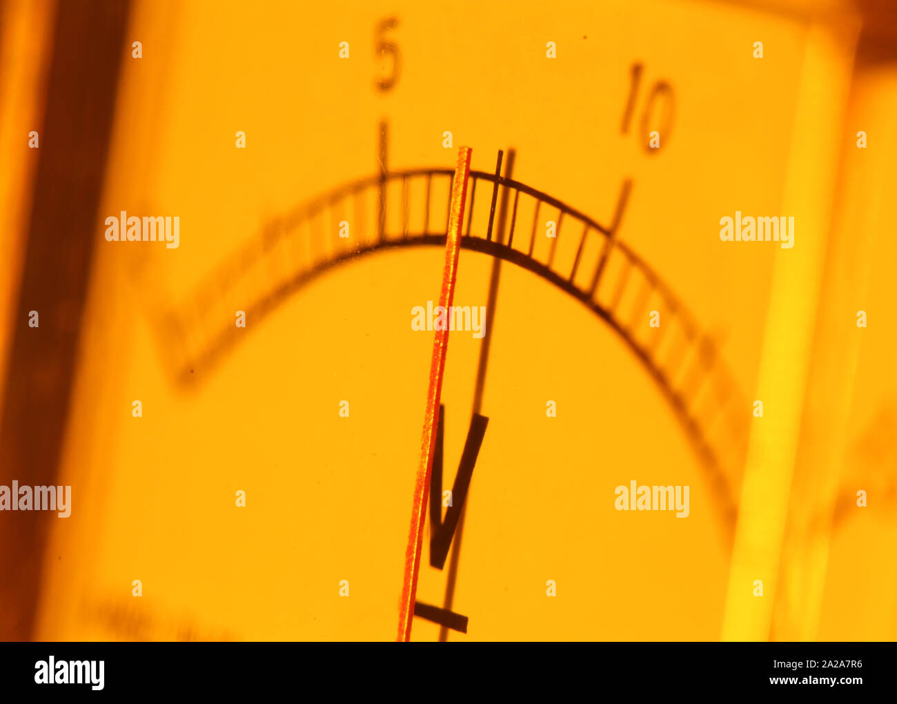 Close up of an Electric meter Stock Photo - Alamy
