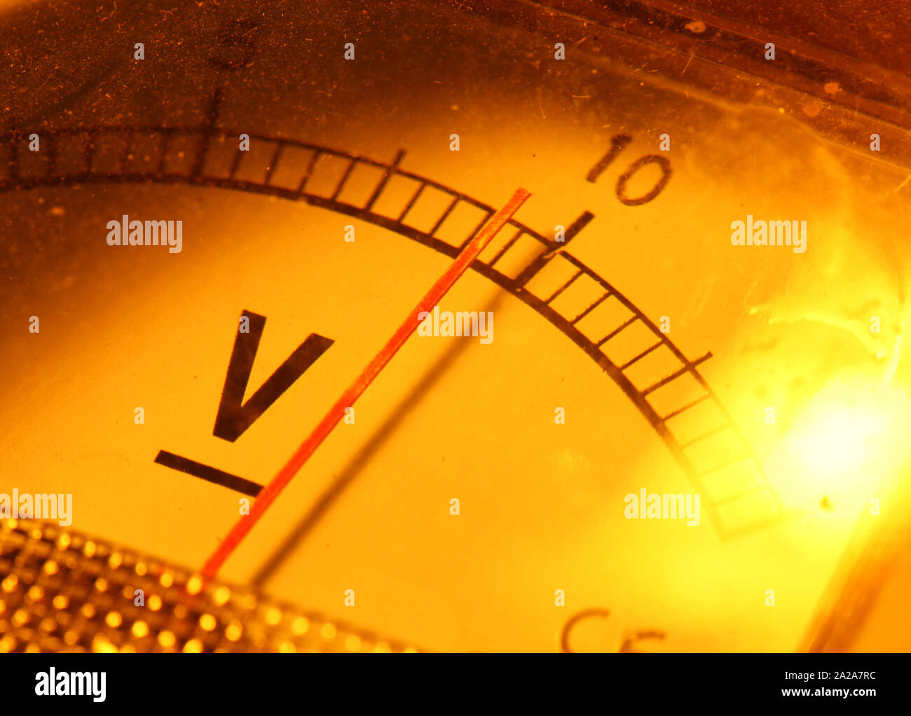 Close up of an Electric meter Stock Photo - Alamy
