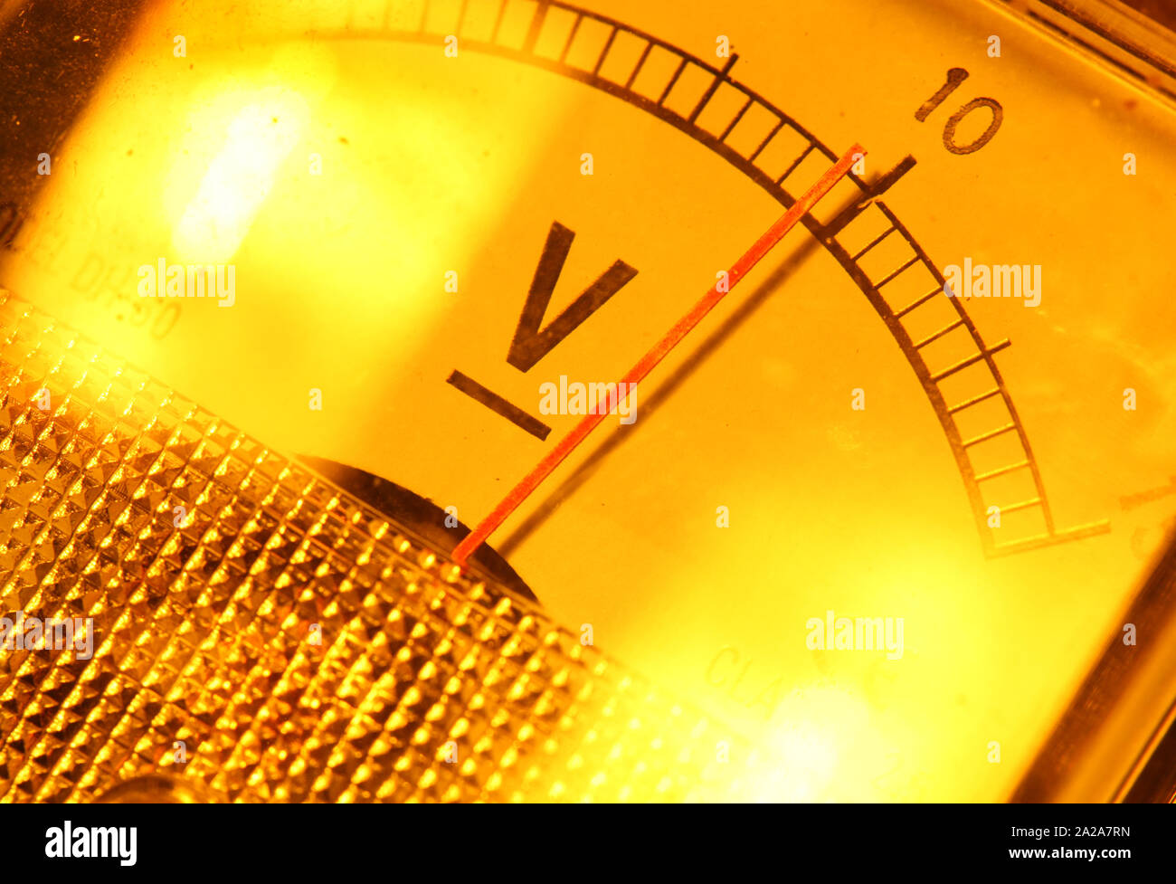 Close up of an Electric meter Stock Photo - Alamy