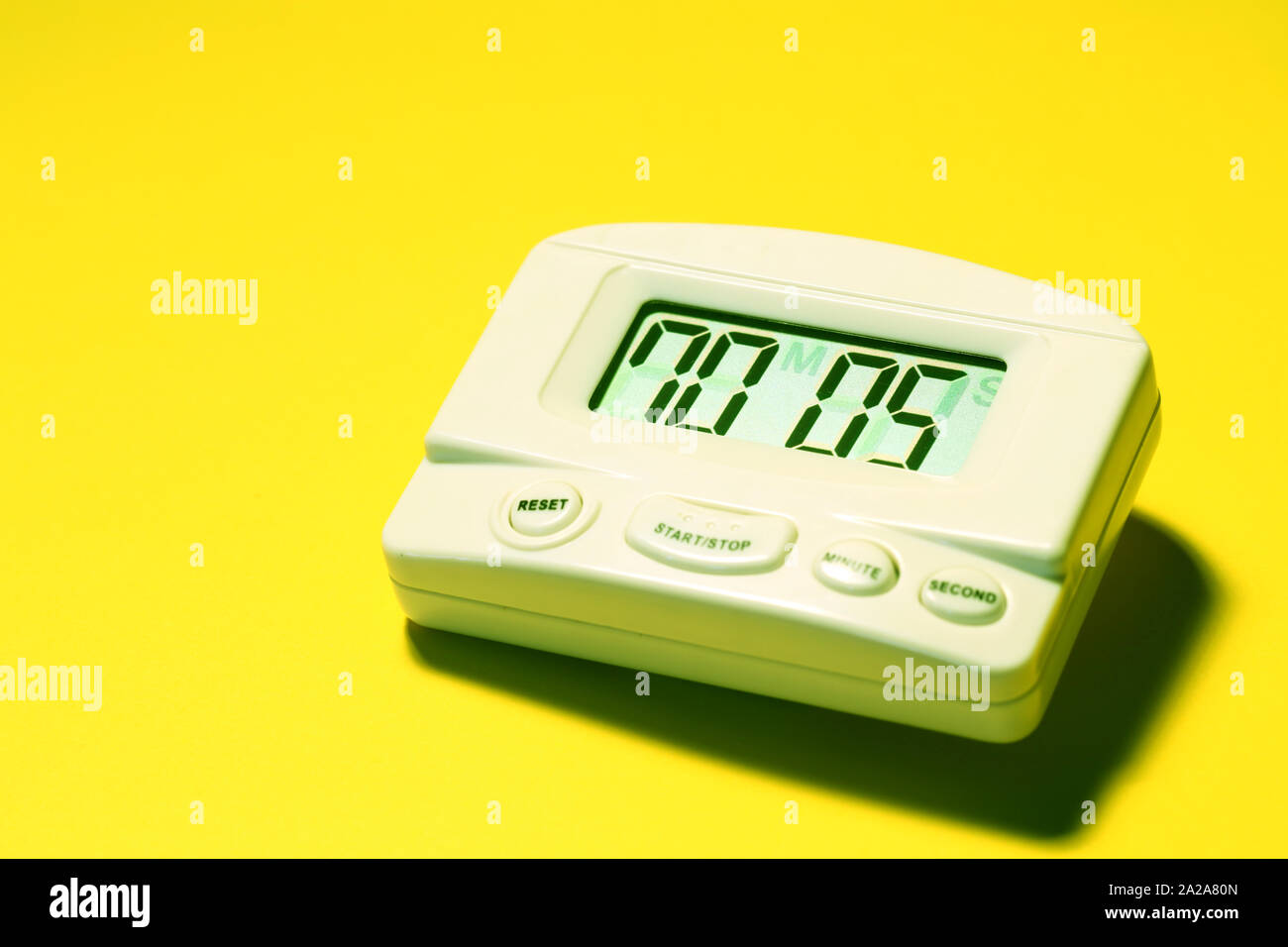 Close up of a Digital timer clock Stock Photo - Alamy