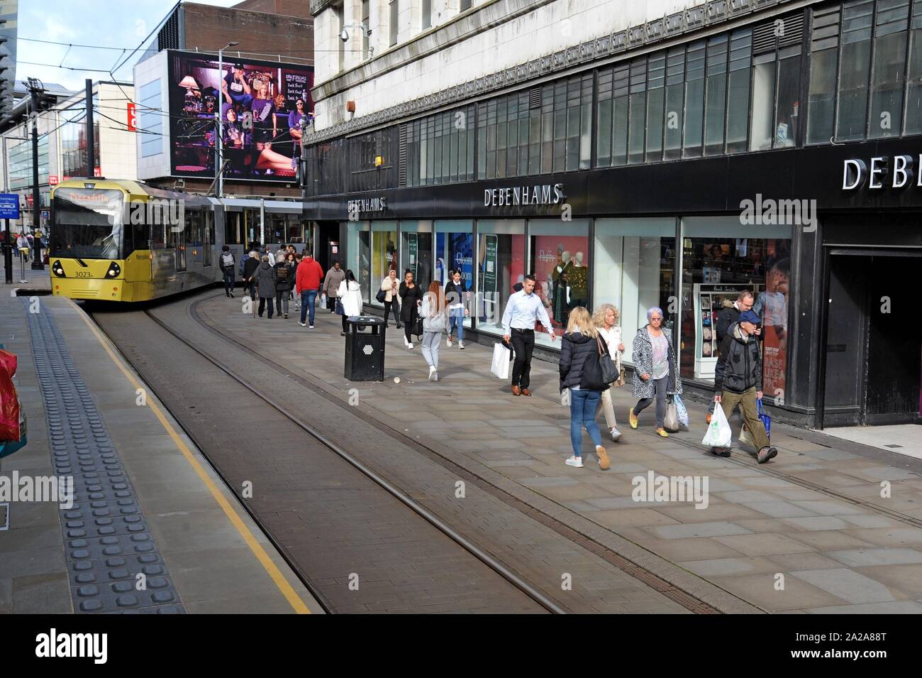 Trams Manchester High Resolution Stock Photography and Images - Alamy