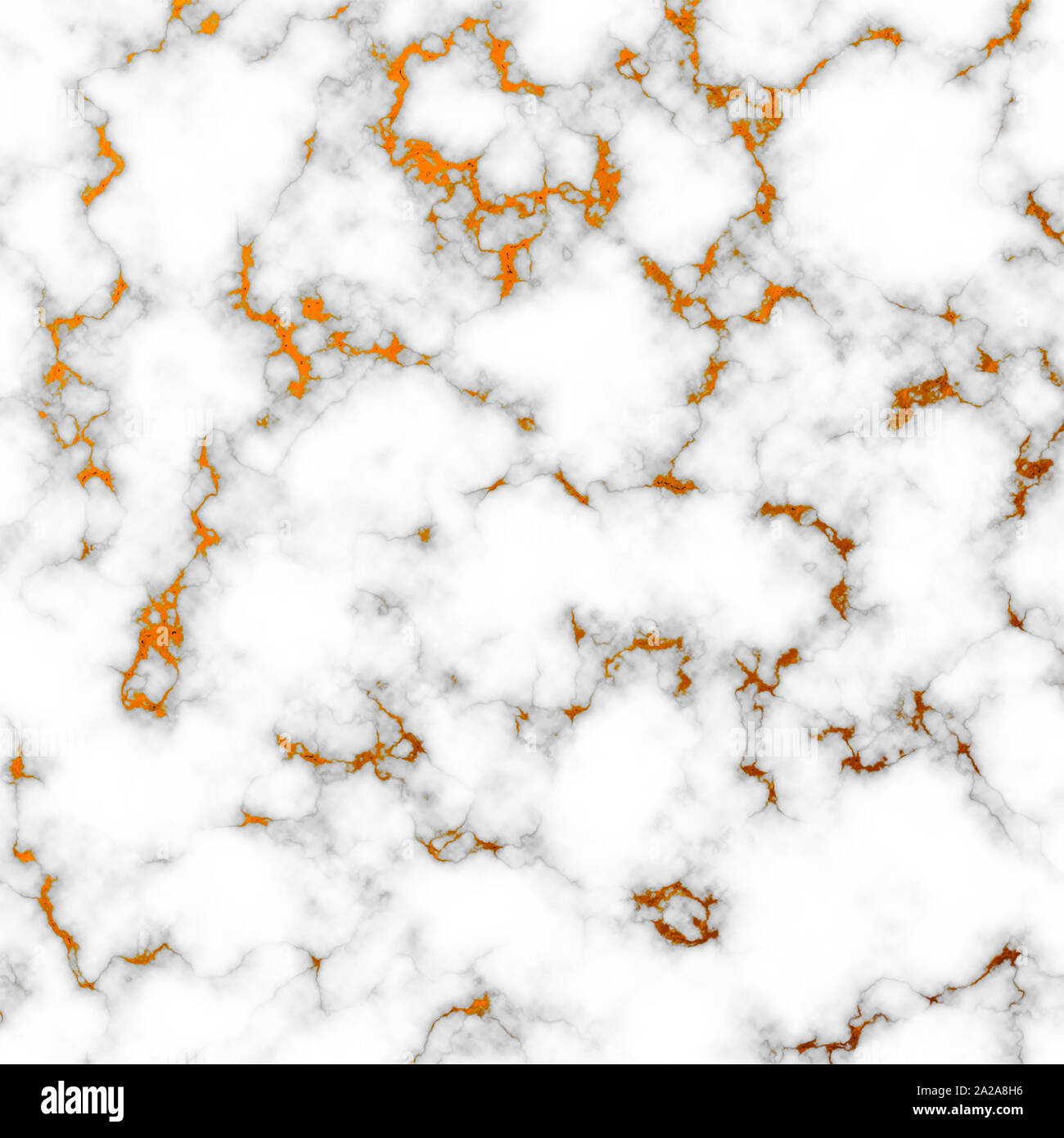 White copper marble paper. Digital scrapbooking paper. Golden foil ...