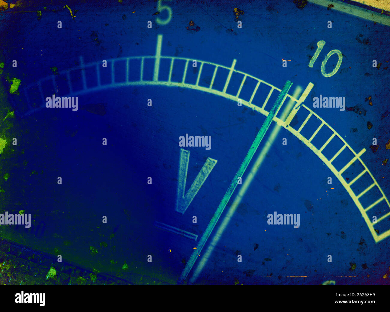 Close up of an Electric meter Stock Photo - Alamy