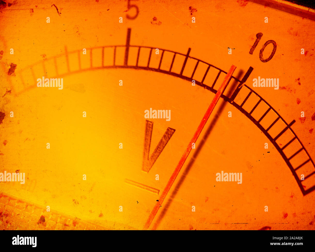 Close up of an Electric meter Stock Photo - Alamy