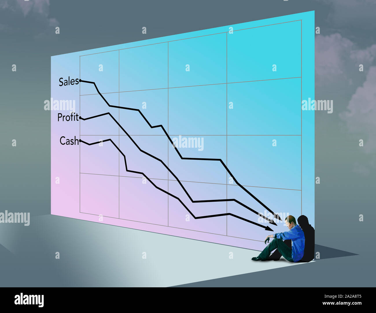 Business man swimming underwater in hi-res stock photography and images ...