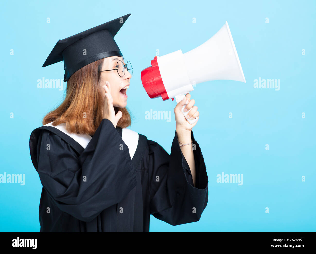 Female graduate speaker hi-res stock photography and images - Alamy