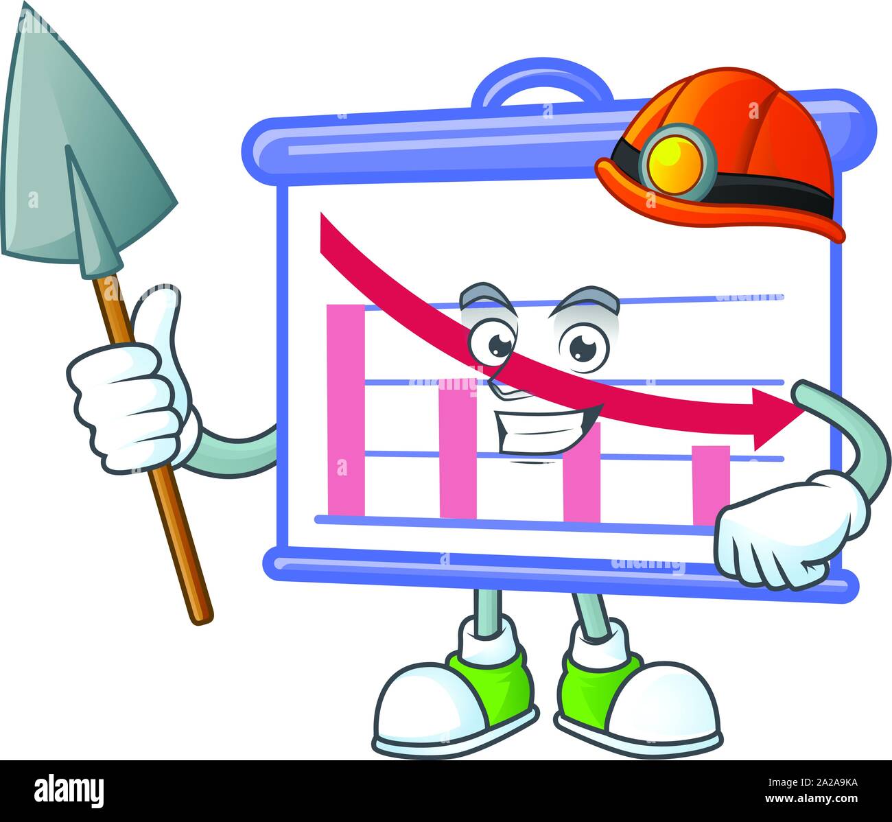 Shovel down Stock Vector Images - Alamy