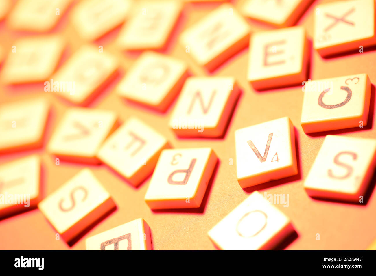 Close up of Alphabet and numbers Stock Photo - Alamy