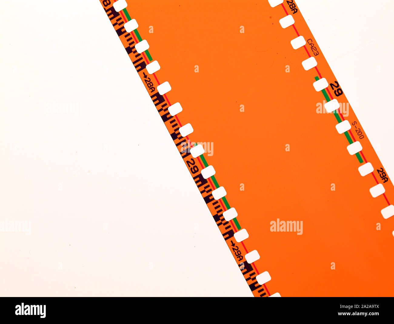 Close up of Old Negative films Stock Photo - Alamy