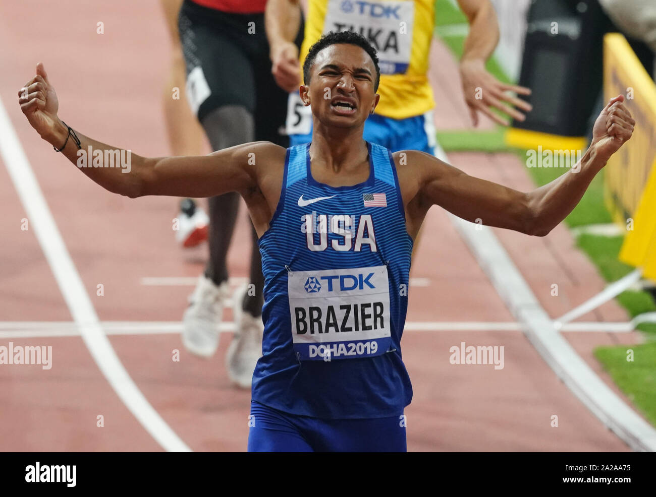 Donavan brazier doha 2019 hi-res stock photography and images - Alamy