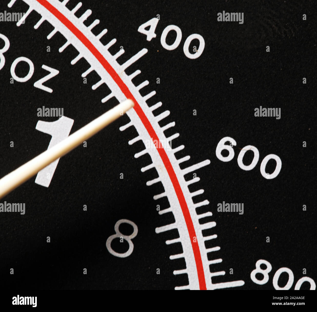 Close up of a modern scale Stock Photo - Alamy