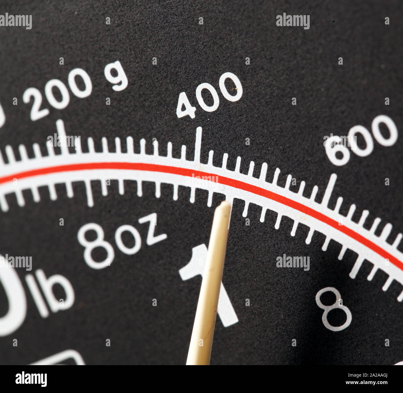 Close up of a modern scale Stock Photo - Alamy