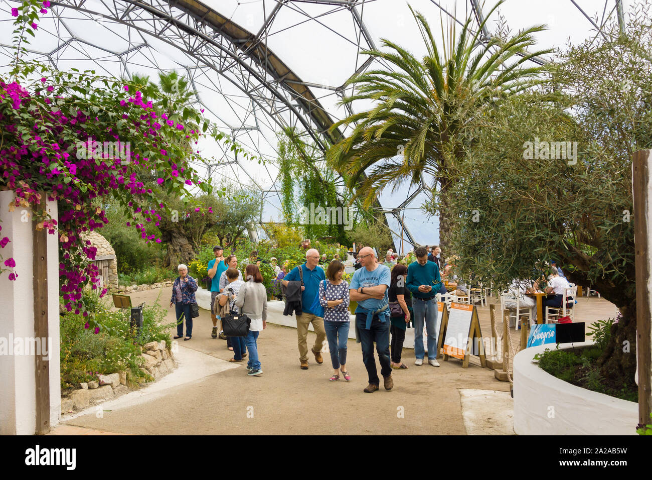 Inside eden project hi-res stock photography and images - Alamy