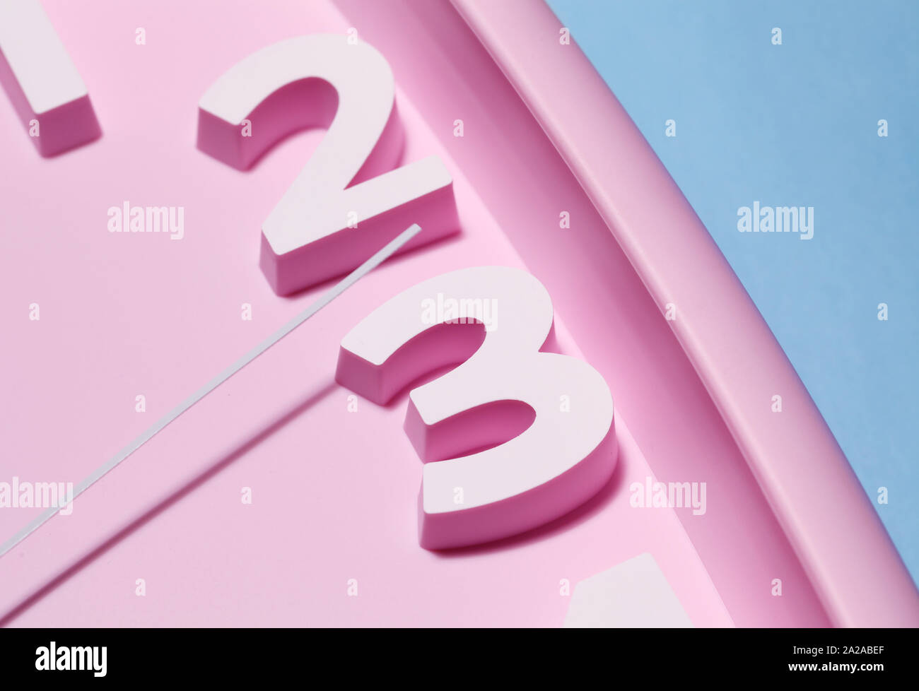 Close up of an clock face Stock Photo - Alamy