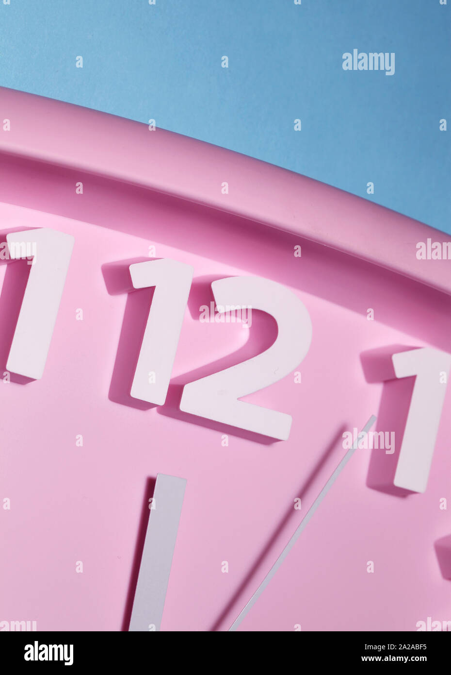 Close up of an clock face Stock Photo - Alamy